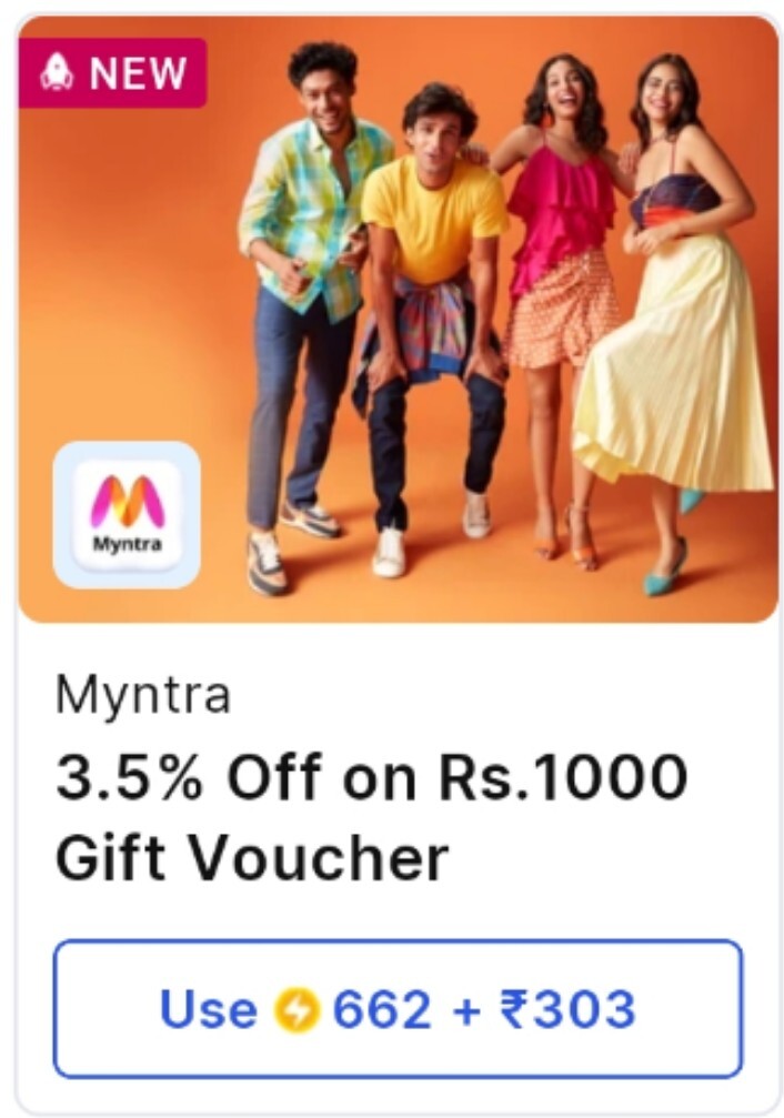 Get Myntra Gift Voucher using 100% Supercoins | Desidime