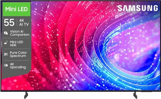 Samsung Vision AI 138 cm (55 inch) Ultra HD (4K) Mini LED Smart Tizen ...