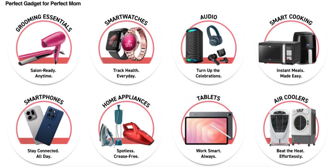 Reliancedigital - Happy Mother's Day upto 26000 Instant Discount | Desidime