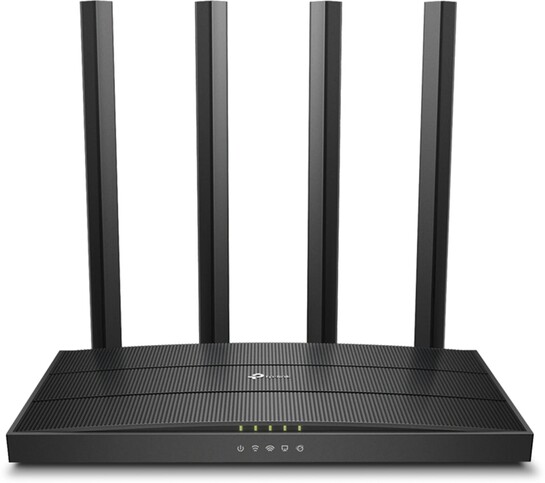 TP-Link Archer C6 MU-MIMO Gigabit Wireless Router 2.4 GHz, 5 GHz 1200 ...