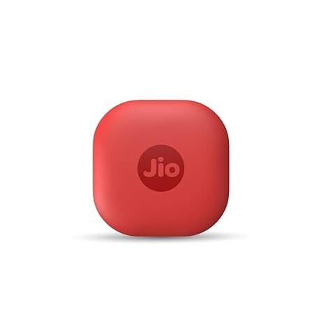 JioTag Air for iOS (Red) Worldwide Tracker, Pair with Apple Find My app ...