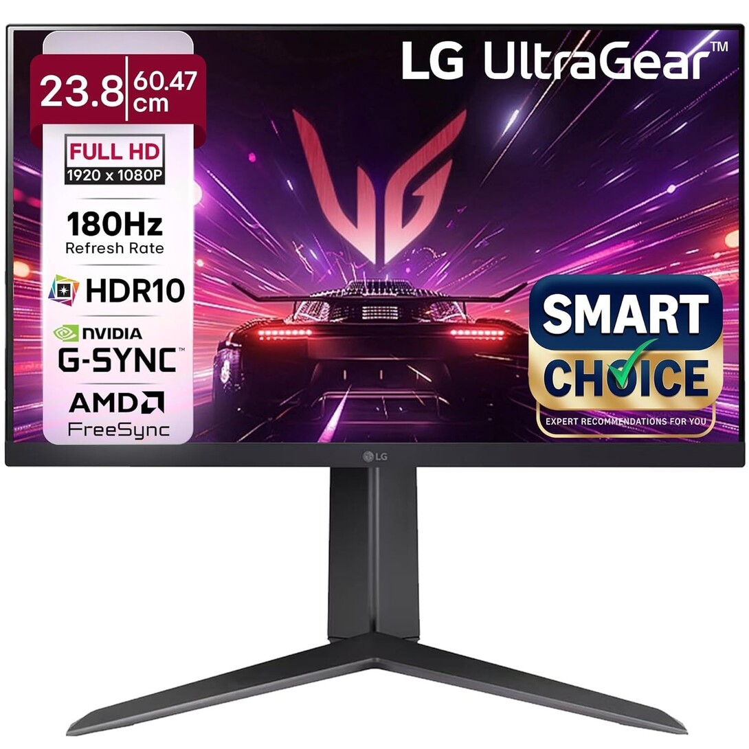 LG 24GS65F Smartchoice 60.47cm (23.8Inch) Ultragear FHD (1920x1080) IPS ...