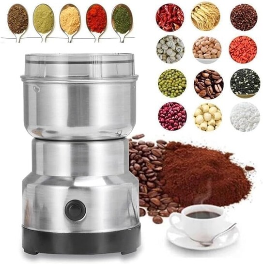 VARNI ADR Nima Mini Electric Mixer Grinder - Stainless Steel Small ...