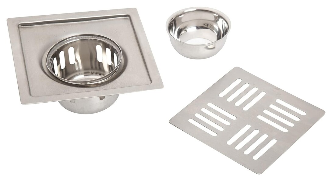 Vantage VAL- 198 (A) Stainless Steel Drain Cover Square Capsule with ...