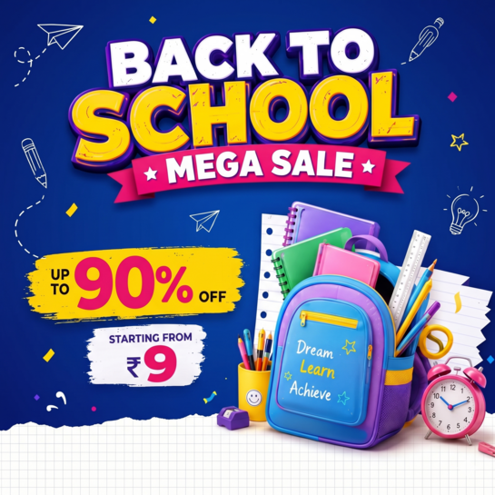 Back to School Bonanza – Limited Time Mega Sale! | Desidime