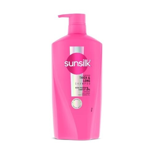 Sunsilk Luscious Thick & Long Shampoo 650 ml || with 3% KERA-PROTEIN ...