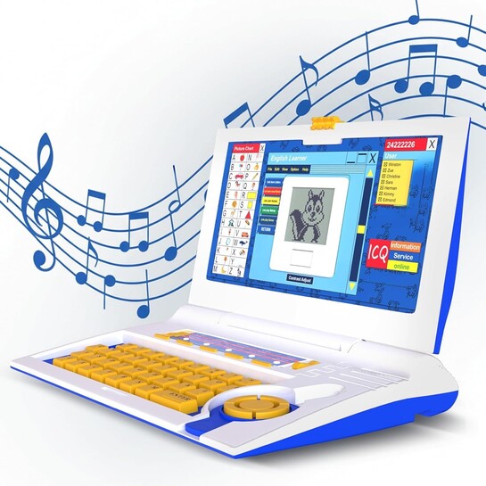 Educational Laptop for Kids 2-5 Yrs | 20-in-1 Learning Modes with Music ...