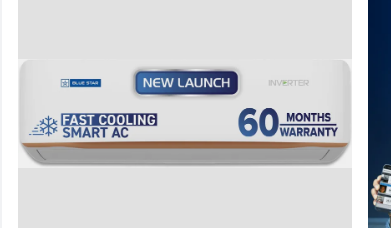 Blue Star 2026 Model 1.5 Ton 4 Star Split Inverter with Wi-fi AC ...