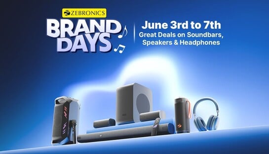 Zebronics - Brand Day - Up To 60% Off + Up To 10% Instant discount on ...