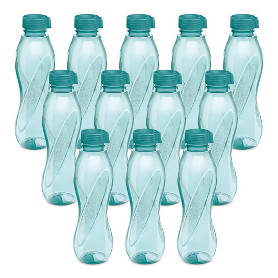 MILTON Water Bottle 1 Litre each, set of 6, Blue | Desidime