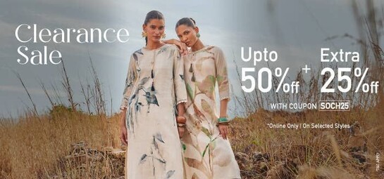 Soch - Red Dot Sale - Upto 50% Off | Clearance Sale Upto 50% off ...