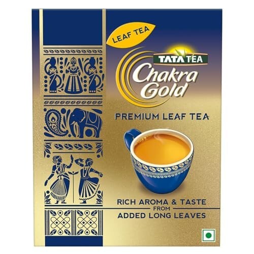Tata Tea Chakra Gold Premium Leaf, Rich Aroma & Taste, Black Tea With ...