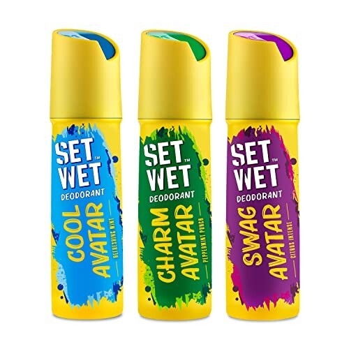 SET WET Deodorant Spray Perfume Cool, Charm & Swag Avatar for men ...