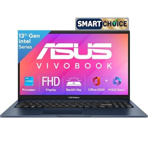 ASUS Vivobook 15, Smartchoice,Intel Core i3 13th Gen 1315U, 12GB RAM ...