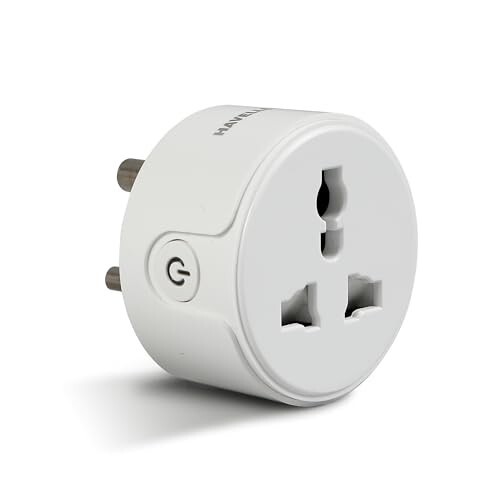 Havells 10 A Wi-Fi Smart Plug (White) with Voice Control & Energy ...