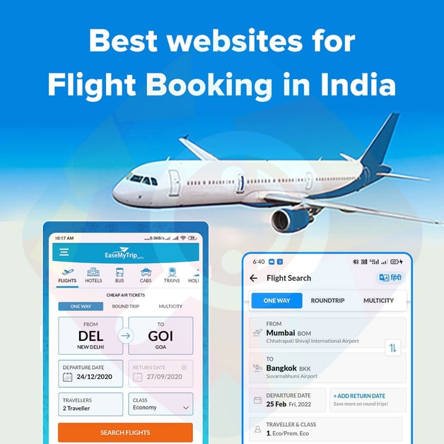 10 Best Website for Flight Booking in India with Expert Tips (2025 ...