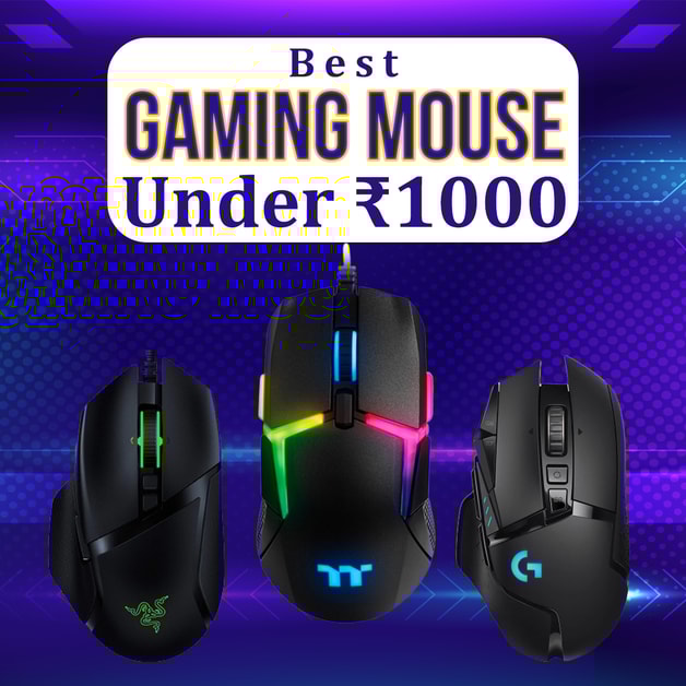 Best Gaming Mouse Under 1000 in India (2025) | DesiDime