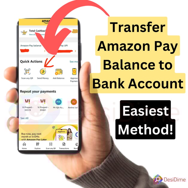 How to Transfer Amazon Pay Balance to Bank Account? (Easiest Method ...