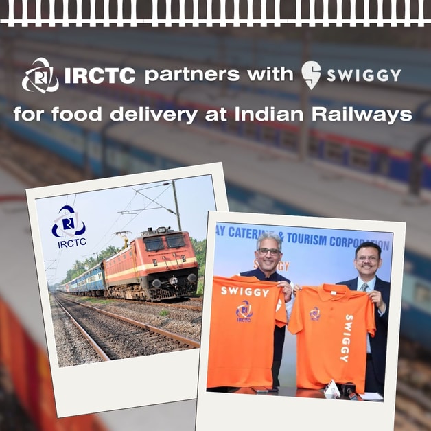 Swiggy partners with IRCTC for food delivery & How to use IRCTC for ...