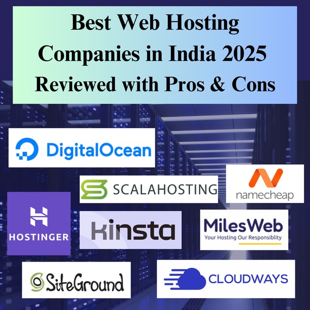 Best Web Hosting Companies in India 2025 Reviewed with Pros & Cons ...