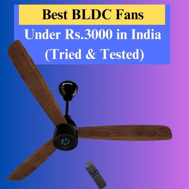 Best BLDC Fans Under Rs.3000 in India (Tried & Tested) 2025 | DesiDime