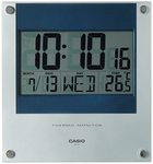 Casio Light Grey & Black Resin Digital Wall Clock - Set of 1 | DesiDime