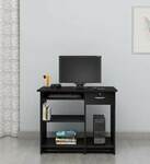 Pepperfry: Edwin Computer Table in Wenge Finish | DesiDime