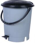 3D METRO SUPER STORE Plastic Pedal Dustbin, Capacity: 12 L Plastic ...
