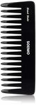 Amazon Brand - Solimo Handmade Black Extra-Wide-Tooth Pocket Comb, 6 cm ...