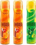 Engage Deo Combo 2 Intrigue for Her 150ml & 1 Spirit for Her 150ml ...