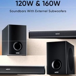 [New Launch] Mivi Fort H120 | H160 - 120W & 160W Soundbars with External Subwoofers | DesiDime