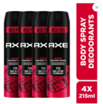 AXE Intense Body Spray - For Men (860 ml, Pack of 4) | DesiDime