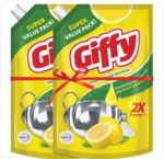 Giffy Liquid Dishwash 900 ml Buy 1 Get 1 free | DesiDime