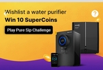 Pure Sip Challenge wins 10 coins | DesiDime