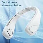 Zepto : Basics IND Portable Neck Fan Rechargeable USB 4000mAh Battery ...