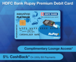 Update on the HDFC EasyShop Rewards Debit Card. | DesiDime
