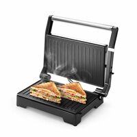 Longway Crisp Master 1000 W Electric Panini Sandwich Maker, Grill ...
