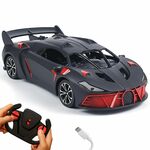 Lifelong Rechargeable Remote Control Car for Kids | 2.4GHz, LED ...