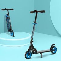 Amazon Brand - Jam & Honey- Kick Scooter for Kids Ages 6-13 Years (Blue ...
