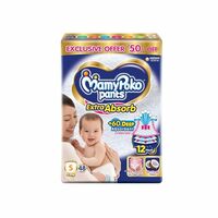 MamyPoko Pants Extra Absorb Baby Diapers, Small (S Size) | 4-8 kg | 48 ...