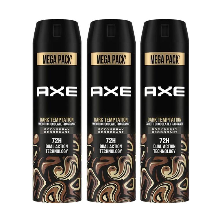 Axe Dark Temptation Long Lasting Deodorant Bodyspray For Men, 215ml ...