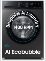 Samsung 9 kg, 5 star, AI EcoBubble, Super Speed, Wi-Fi, Hygiene Steam ...